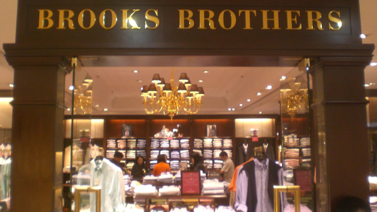 The oldest chain store still in business today, Brooks Brothers was ...