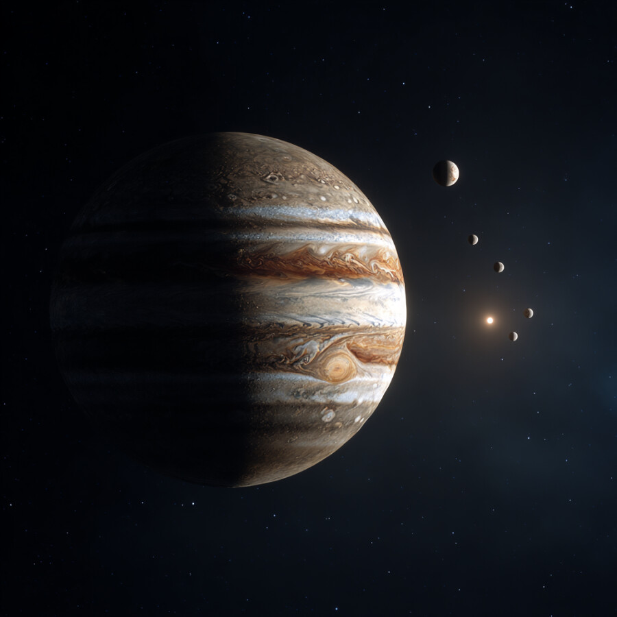 Strange Moons: Which Planet Has This One?